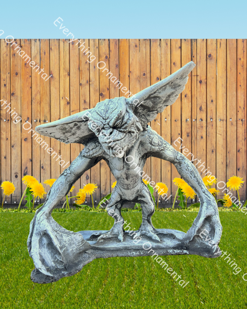 Gremlin Stripe Garden Ornament - Large - Everything Ornamental