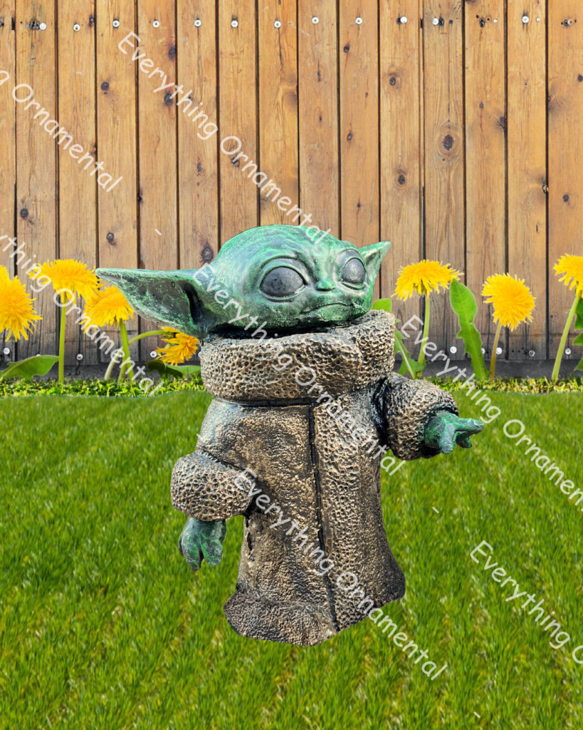 Grogu Garden Ornament - Everything Ornamental