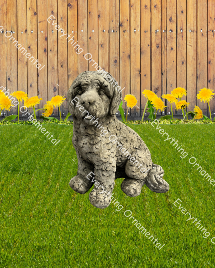 Cockapoo Dog Garden Ornament - Everything Ornamental